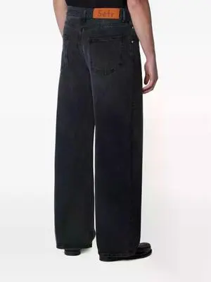 Séfr Relaxed-cut Washed Jeans