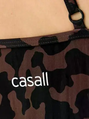 CASALL Sleek Camouflage-print Sports Bra