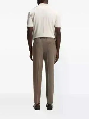 BOSS Drawstring-waist Tapered-leg Trousers
