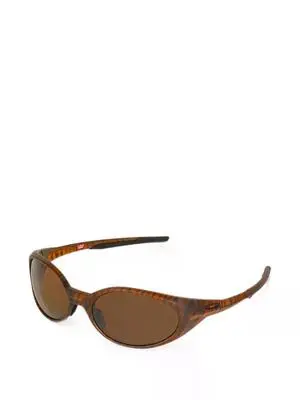 Oakley Tiger-print Oval-frame Sunglasses