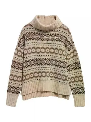 Barbour Helen Fair-isle Roll-neck Jumper