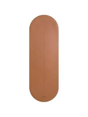 CASALL Logo-print Oval Yoga Mat - Brown