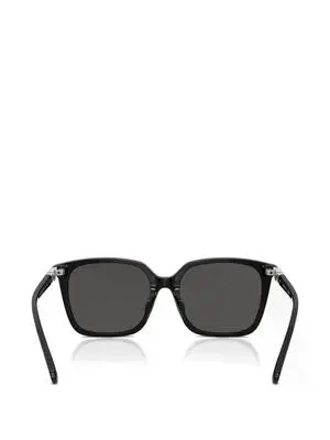SWAROVSKI Crystal-embellished Square-frame Sunglasses