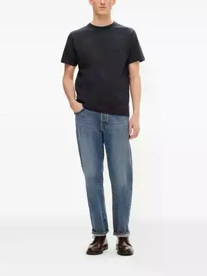 SELECTED Seersucker Crewneck T-shirt