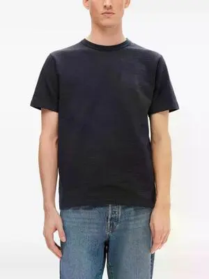 SELECTED Seersucker Crewneck T-shirt