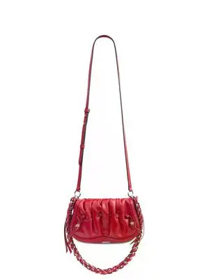 Isabel Marant Étoile Bolton Xs Pleated-leather Shoulder Bag