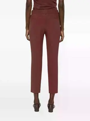 Brunello Cucinelli Elasticated-waistband Pressed-crease Trousers