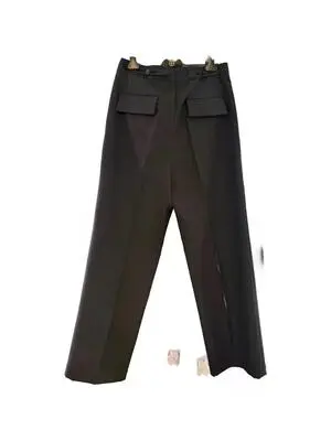 SAPIO N°10 Cropped Wool Trousers