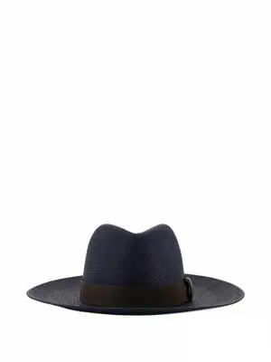 Brunello Cucinelli Grosgrain-trim Fedora Hat