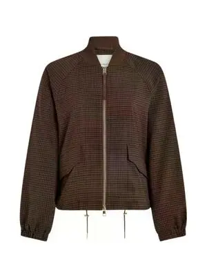 Varley Keagan Check Blouson Jacket