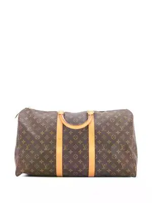 LOUIS VUITTON Keepall Bag Monogram Canvas 50 Travel Bag