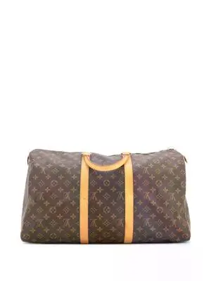 LOUIS VUITTON Keepall Bag Monogram Canvas 50 Travel Bag