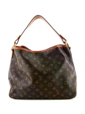 LOUIS VUITTON Delightful Handbag Monogram Canvas Pm Shoulder Bag - Brown