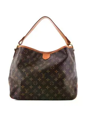 LOUIS VUITTON Delightful Handbag Monogram Canvas Pm Shoulder Bag - Brown