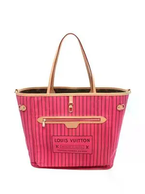 LOUIS VUITTON 2021-2026 Monogram Neverfull Inside Out Mm Tote Bag