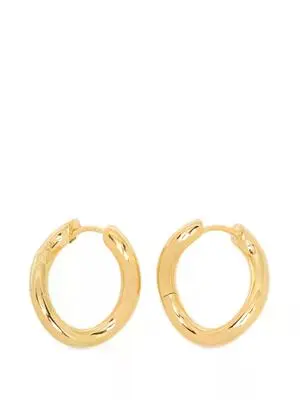 Tom Wood River Twisted-hoop Earrings - Gold