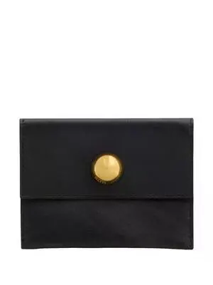AMI Paris Carrousel Leather Cardholder - Black