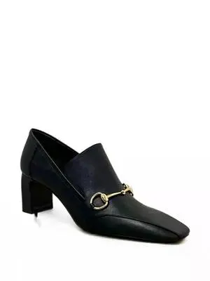 Gucci Galleria Horsebit Pumps - Black
