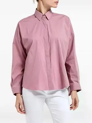 Brunello Cucinelli Dropped-shoulder Shirt - Pink