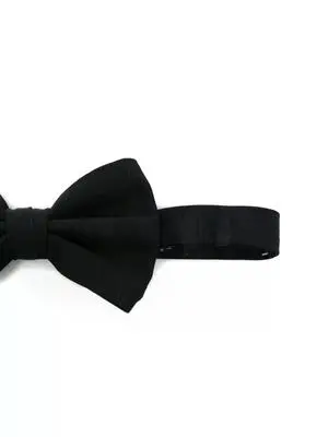 Emporio Armani Ribbed-knit Bow Tie
