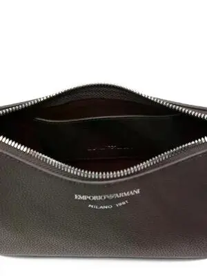 Emporio Armani Grained-effect Cross Body Bag