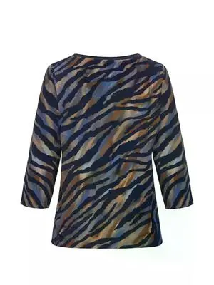 BETTY BARCLAY Tiger-print Sweater