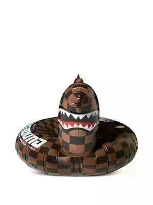 SPRAYGROUND Shark Stash Check-pattern Floaty