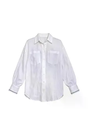 Brunello Cucinelli Pocket-detail Long-sleeve Shirt