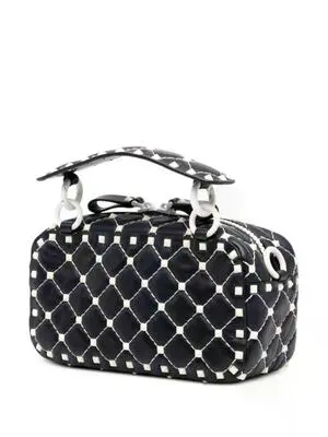 Valentino Garavani 2000-2017 Lambskin Free Rockstud Spike Camera Bag Satchel