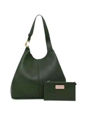 COCCINELLE Large C-easy Grained Leather Shoulder Bag
