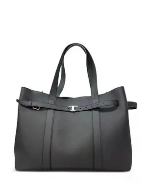 TOD'S Shopping Bag In Leather Large - Black