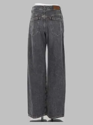 Brunello Cucinelli Pantalone Contemporary Loose In Denim Authentic Con Monile
