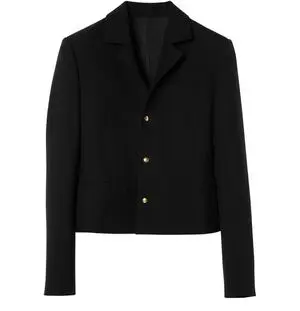 Celine Fitted Jacket In Wool