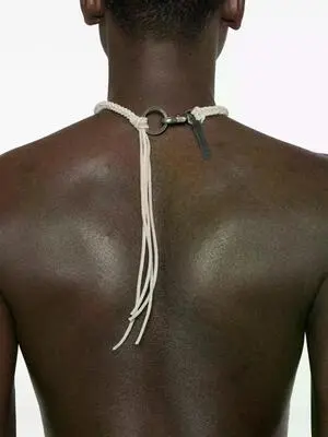 Our Legacy Braided Leather Necklace