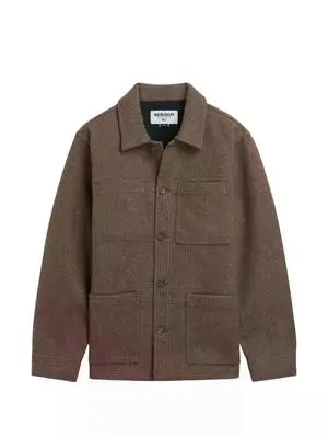 SEBAGO Herringbone-pattern Wool Jacket