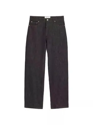 AMI Paris Baggy-fit Cotton Jeans - Blue
