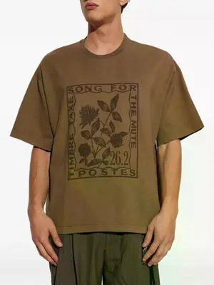 SONG FOR THE MUTE Graphic-print T-shirt