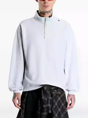 ROA Logo-embroidered Half-zip Sweater