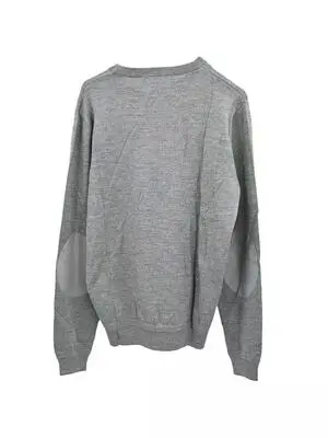 LOUIS VUITTON 2018 Elbow-patch Sweater - Grey