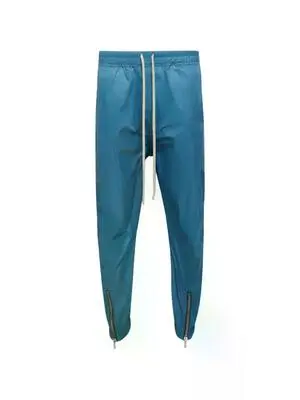 Rick Owens Tecuatl Drawstring Track Pants - Blue