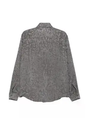 Patrizia Pepe Jacquard-patterned Long-sleeve Shirt