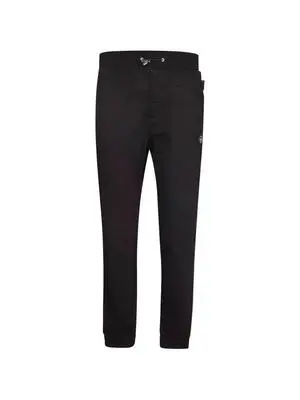 Philipp Plein Jogging Pants Jacquard Monogram - Black