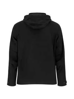 Hugo Hooded Zip-up Jacket - Black