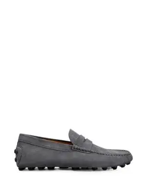 TOD'S Gommino Bubble Loafers In Suede