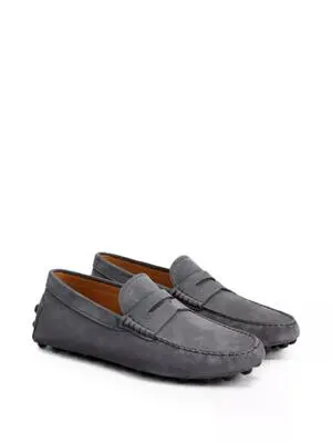 TOD'S Gommino Bubble Loafers In Suede