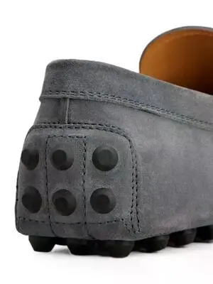 TOD'S Gommino Bubble Loafers In Suede