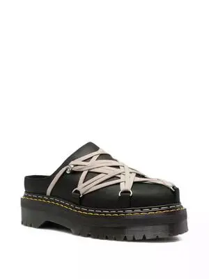 Rick Owens X Dr. Martens Megalace Mules