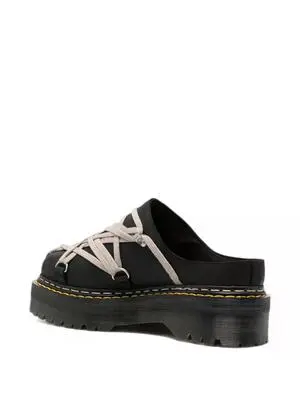 Rick Owens X Dr. Martens Megalace Mules