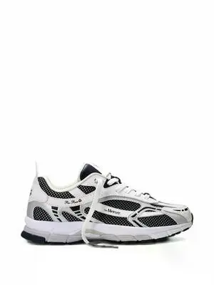 THEMERCER. Re-run Metallic Sneakers - White