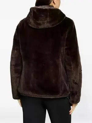BETTY BARCLAY Reversible Faux-fur Hooded Jacket
